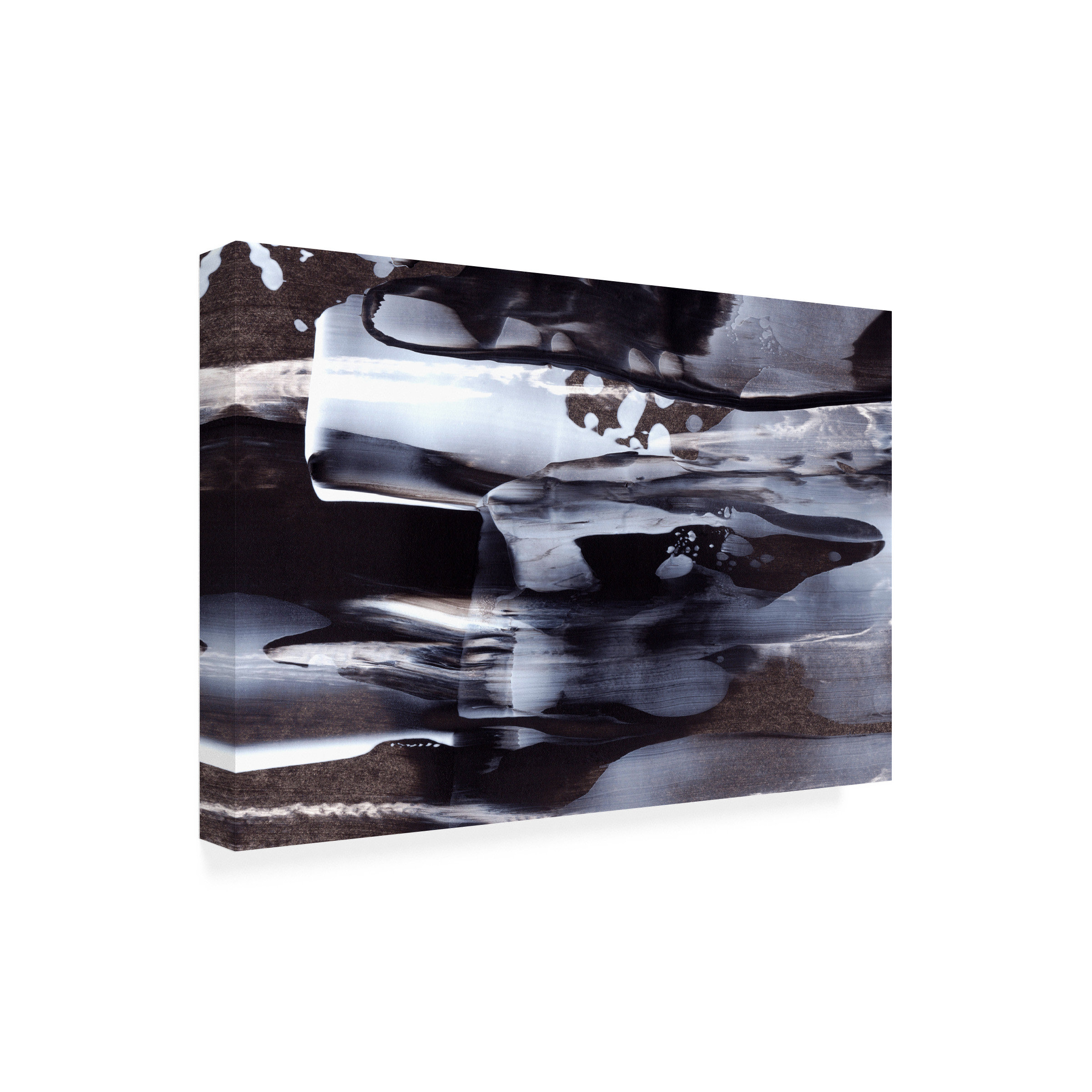 Wrought Studio™ Uplusmestudio Fluid Texture Canvas Art | Wayfair